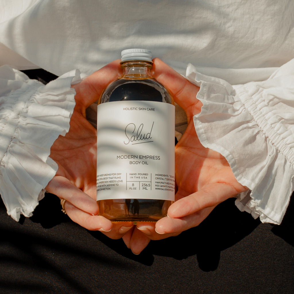 Modern Empress - Organic Body Oil with Jasmine, 8 fl oz. – Salud Shoppe